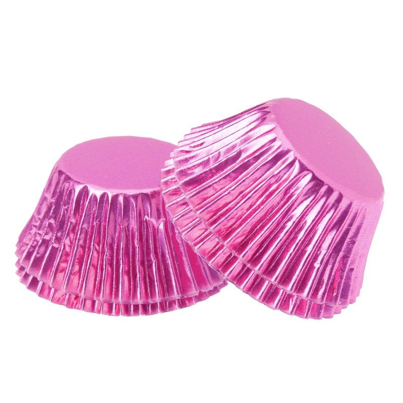 Metallic Hot Pink Cupcake Cases (50 pack) – Hitched
